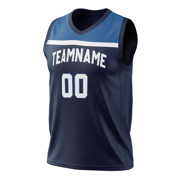 Free Design No Minimums Custom Navy Blue & Royal Blue Colors Design ...