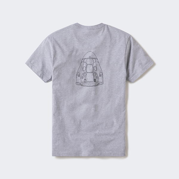Men's Crew Dragon Schematic T-Shirt – Winerpro