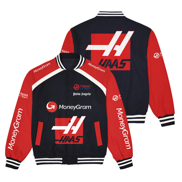 Haas F1 Team Varsity Gear Casual Varsity Jacket – Winerpro