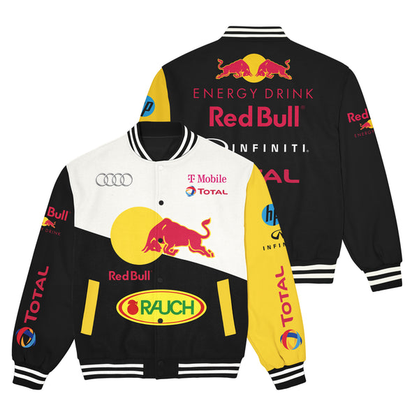 Red Bull Racing Varsity Wear Casual Varsity Jacket – Winerpro