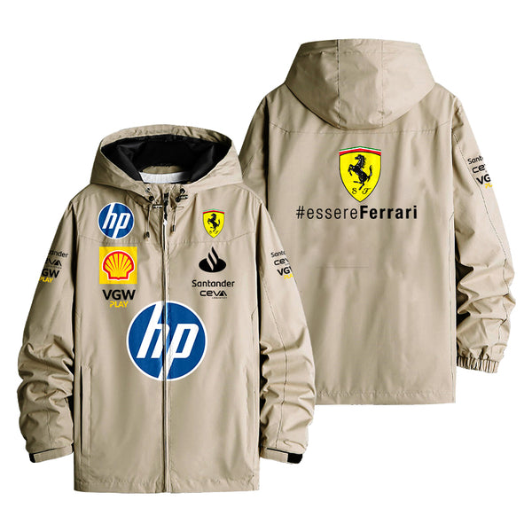 Ferrari HP VGW Play F1 Team Branded Merchandise Men's Windbreaker Assa ...