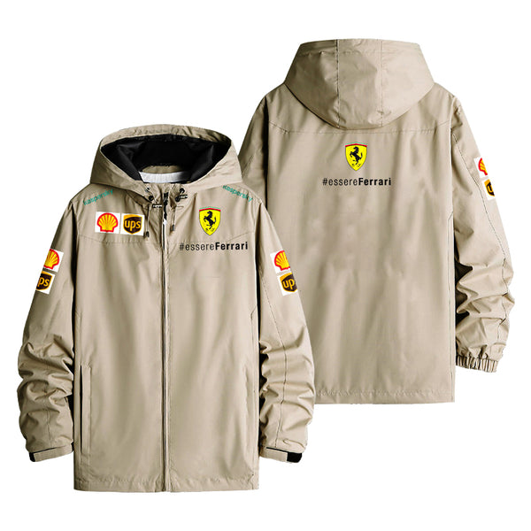 Ferrari Shell UPS #essereFerrari Team Sponsor Gear Men's Windbreaker A ...