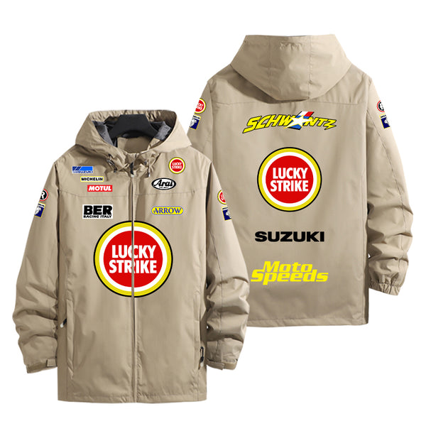 Suzuki Lucky Strike Racing MotoGP Men's Windbreaker Assault Jacket ...