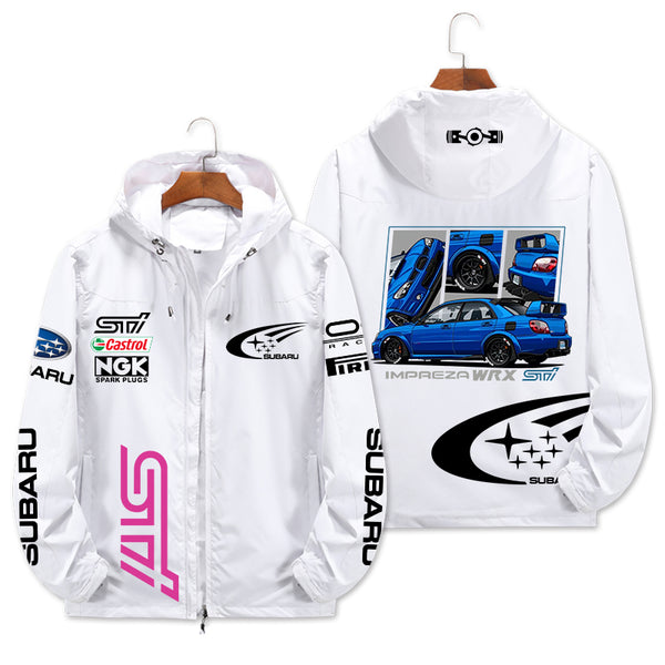 Subaru STI Racing Men's Windbreaker Assault Jacket – Winerpro